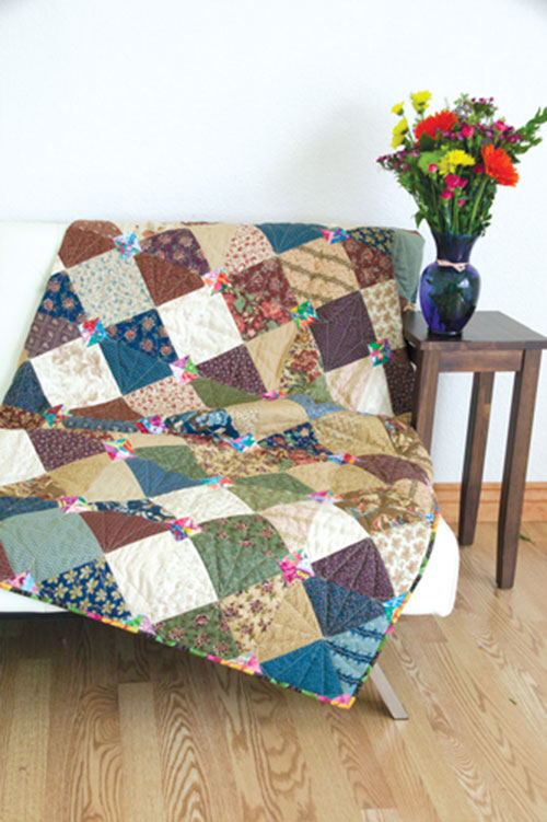 Bright Bloom Quilt Pattern Download | Quilting Daily